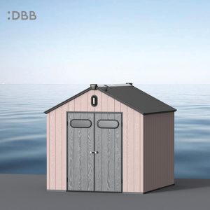 8' X 4' Resin Outdoor Storage Shed With Floor For Patio Furniture And ...