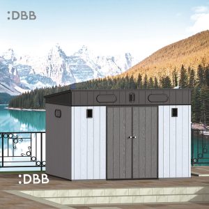 10' X 7' Plastic Sheds Outdoor Storage Shed Garden Storage Sheds ...