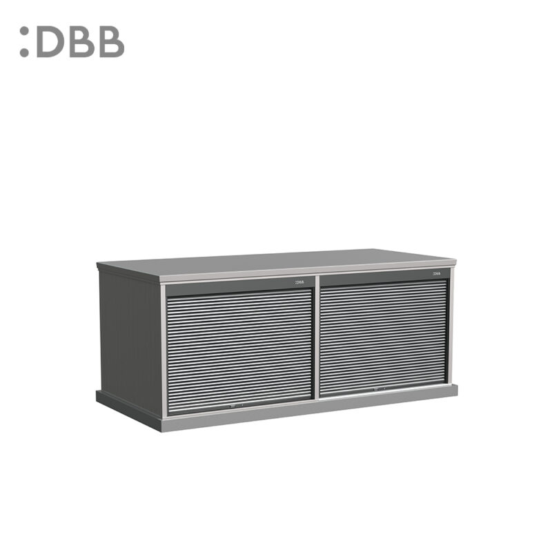Multiple Unit Medium Storage Shed （Rolling Shutter Door） - DiBiBi Garden